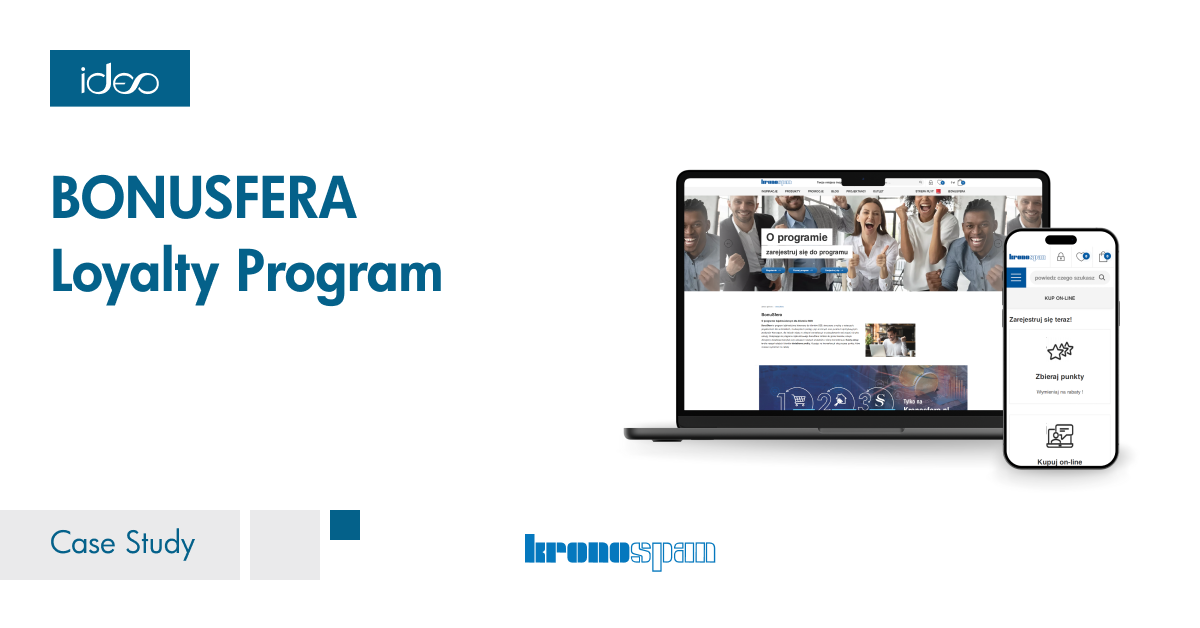 BONUSFERA Loyalty Program / Case studies - Ideo Software House